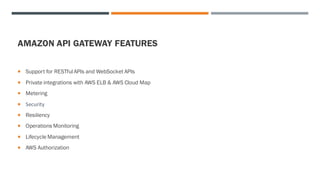 Amazon Web Services Amazon: API Gateway.pdf