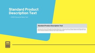 Amazon A Plus Content FAQs Basic Modules.pptx