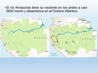Rio Amazonas Mapa