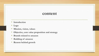 Amazon case study | PPTX