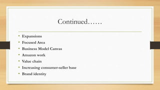 Amazon case study | PPTX