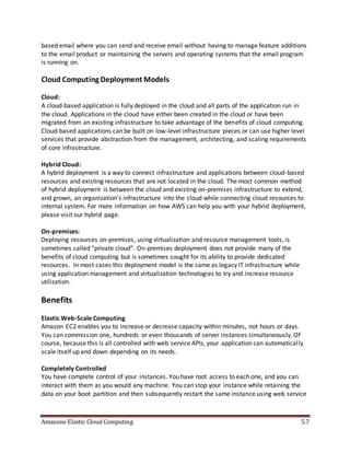 Amazon cloud | PDF