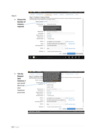 Amazon cloud intance launch3 | PDF