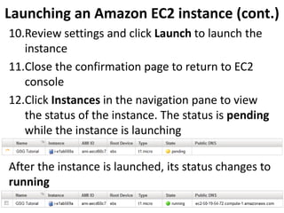 Amazon cloudtutorial | PPT