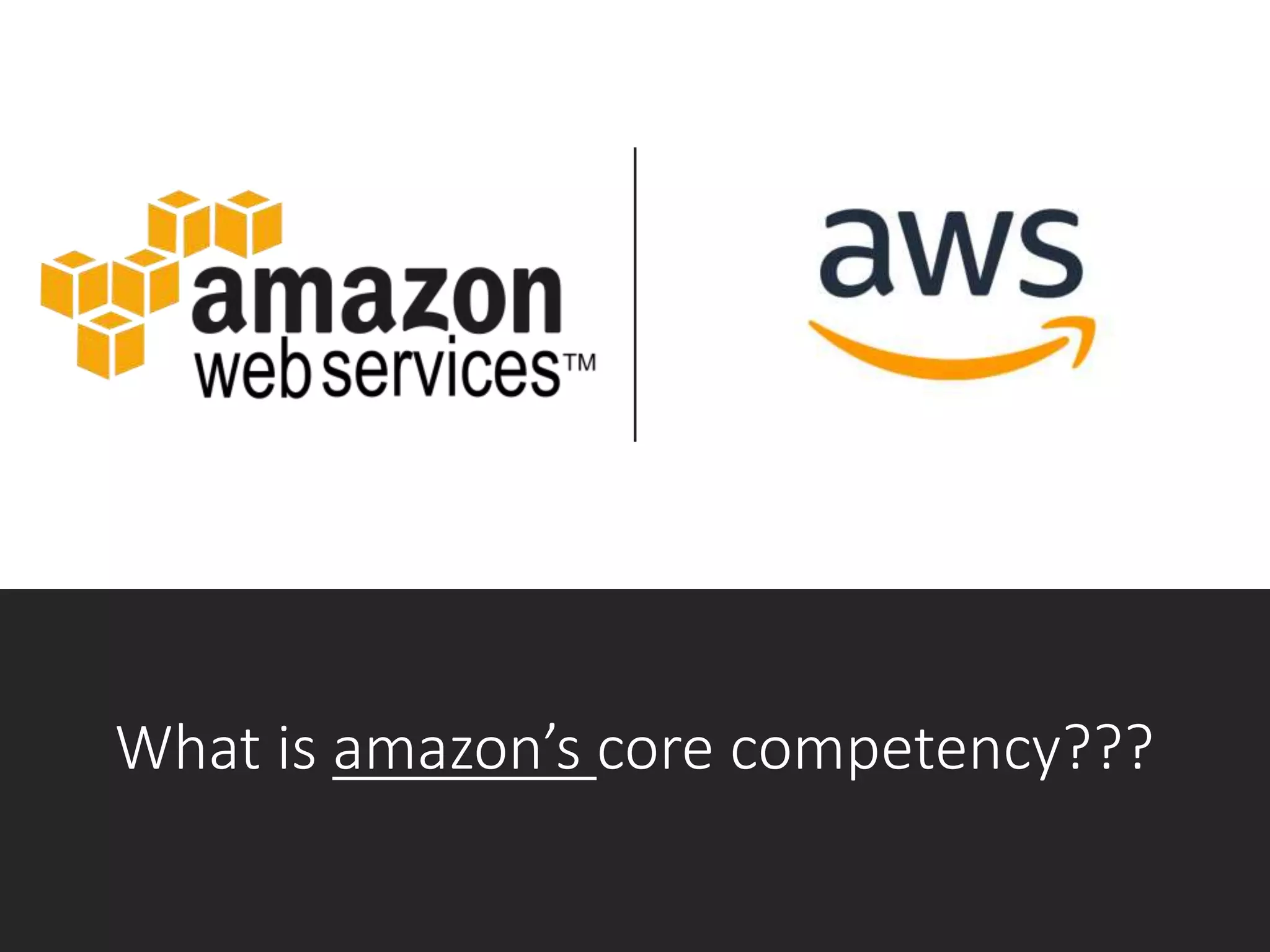 Amazon core competence | PPTX