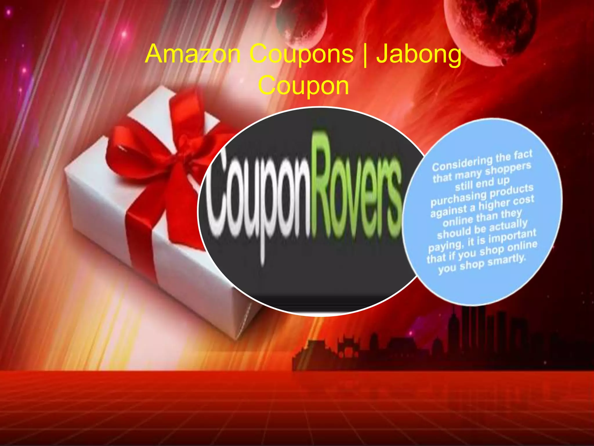 Amazon coupons | PPTX | Internet | Computing