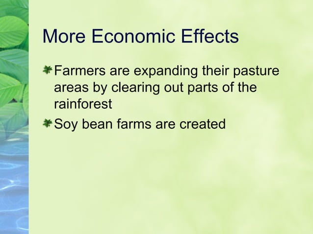 Amazon deforestation presentation | PPT