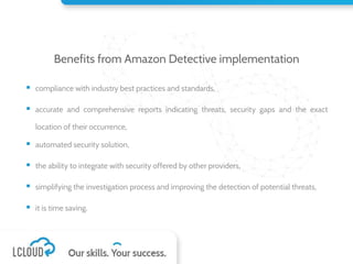 On a trail with Amazon Detective | LCloud | PDF