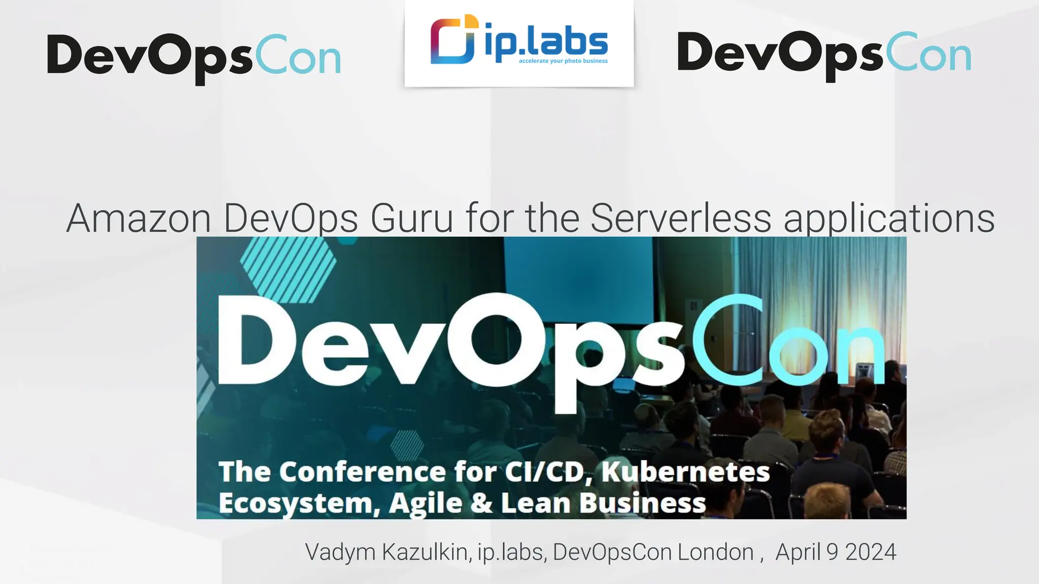 Amazon DevOps Guru for Serverless Applications at DevOpsCon 2024 London | PDF