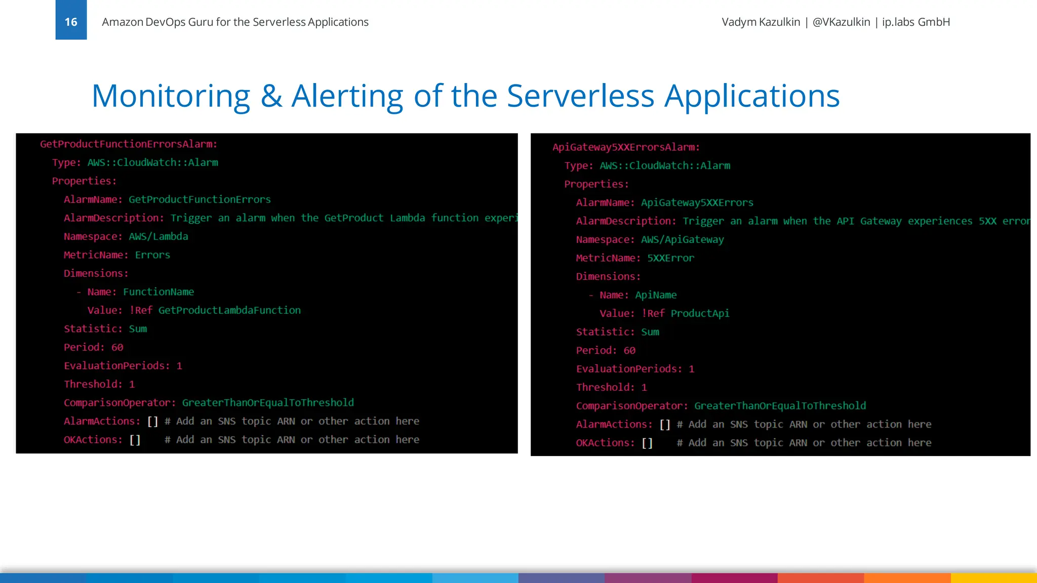 Amazon DevOps Guru for Serverless Applications at DevOpsCon 2024 London | PDF
