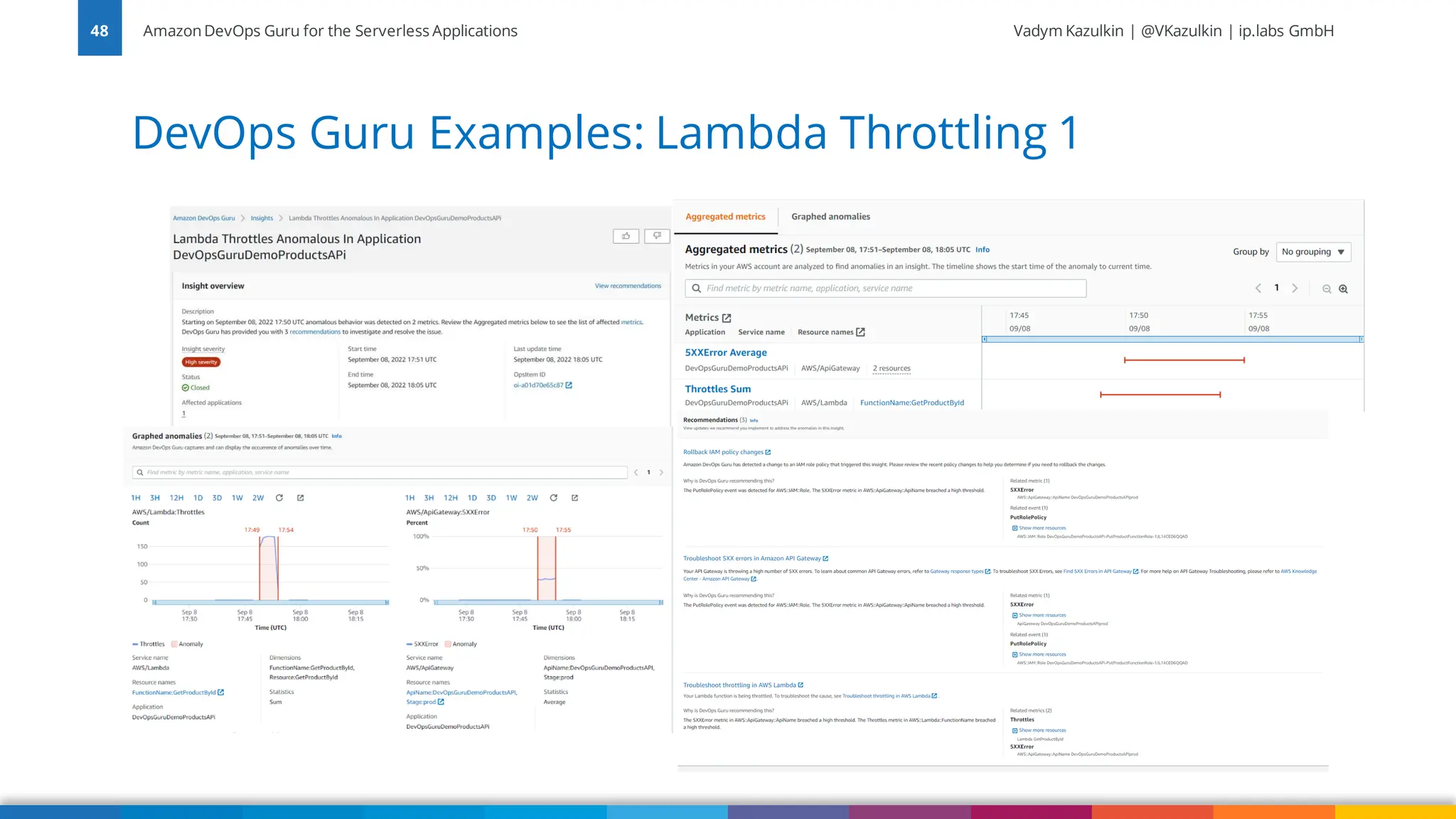Amazon DevOps Guru for Serverless Applications at DevOpsCon 2024 London ...