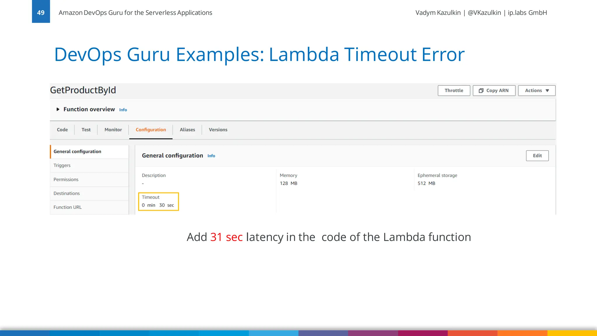 Amazon DevOps Guru for Serverless Applications at DevOpsCon 2024 London ...