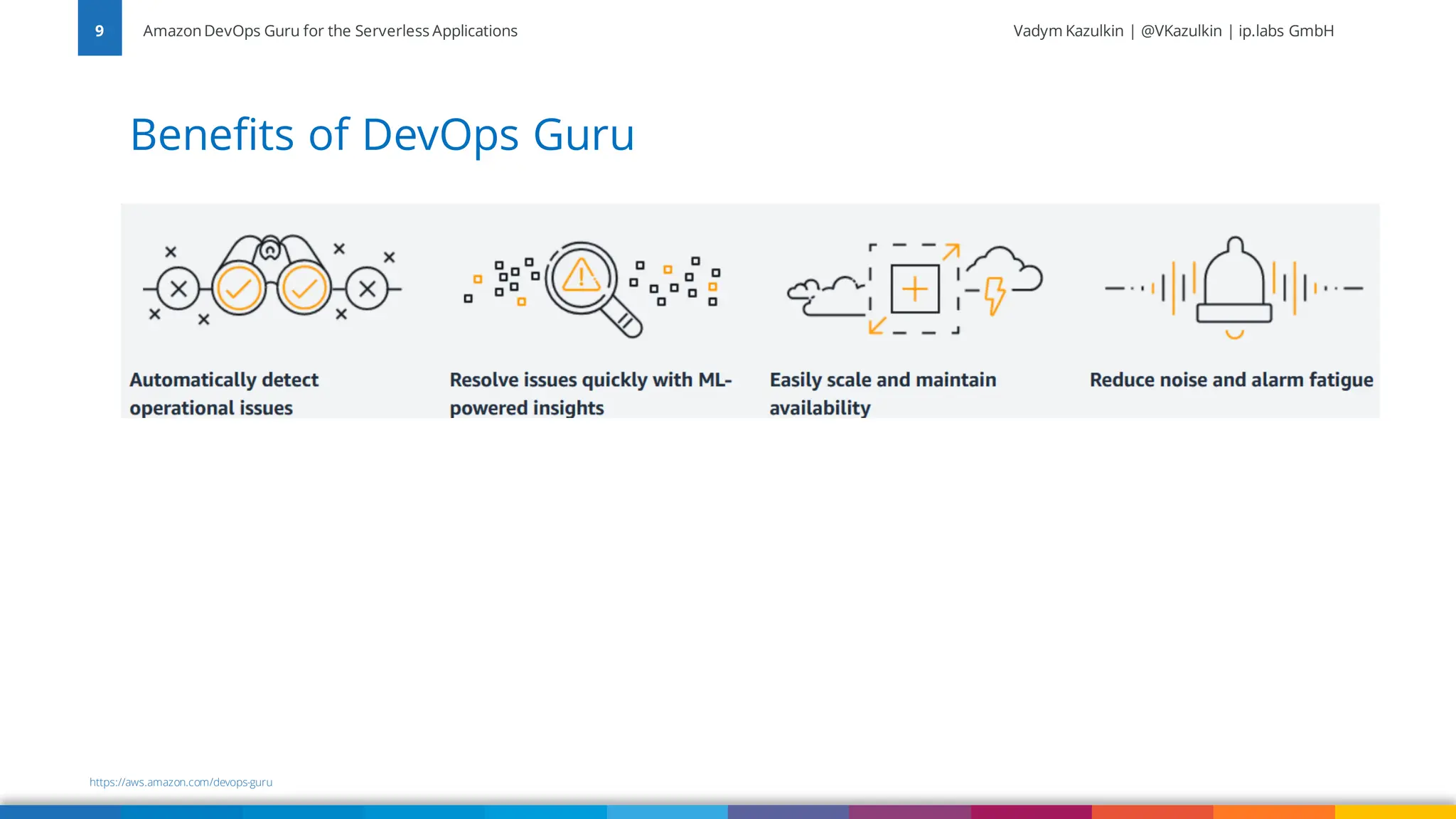 Amazon DevOps Guru for Serverless Applications at DevOpsCon 2024 London | PPT