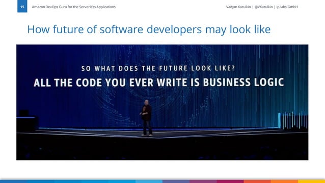 Amazon DevOps Guru for Serverless Applications at DevOpsCon 2024 London ...