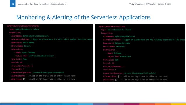 Amazon DevOps Guru for Serverless Applications at DevOpsCon 2024 London | PPT