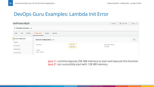 Amazon DevOps Guru for Serverless Applications at DevOpsCon 2024 London | PPT