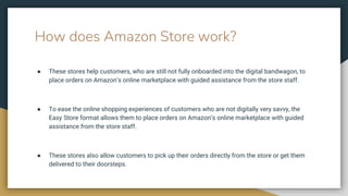 Amazon Easy Store Franchise | PPTX | Retail Industry | Industries