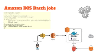 Amazon EC2 container service | PDF