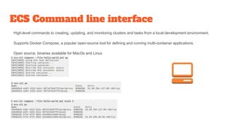 Amazon EC2 container service | PDF
