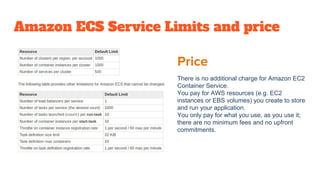 Amazon EC2 container service | PDF