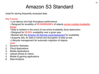 Amazon ec2 s3 dynamo db | PPT