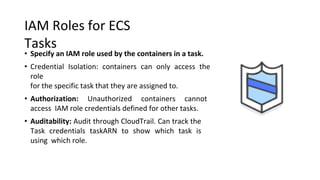 Amazon ECS.pptx tasks conatiner ecs new car | PPT