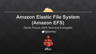 Amazon Elastic File System (Amazon EFS) | PDF