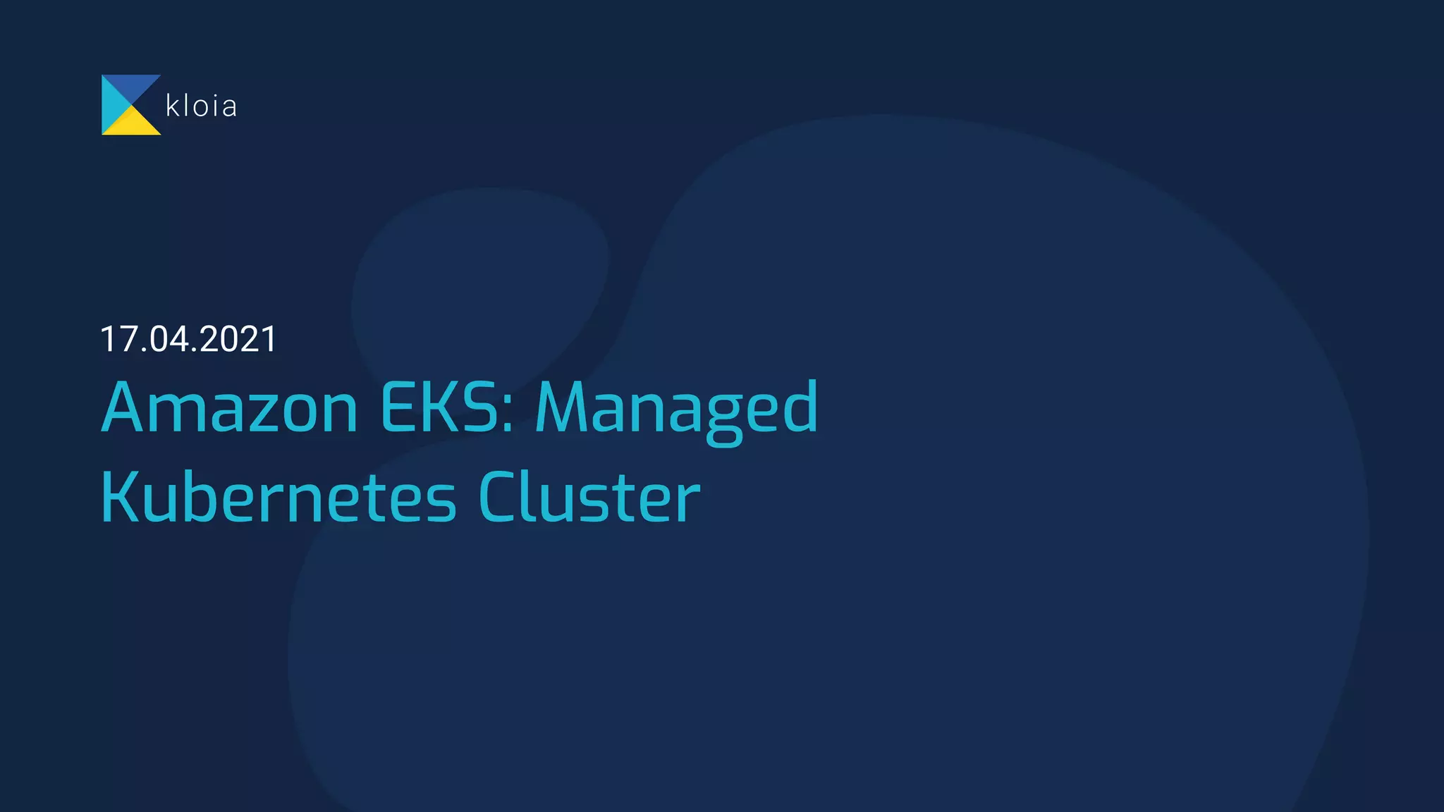 Amazon EKS Managed Kubernetes Cluster | PDF