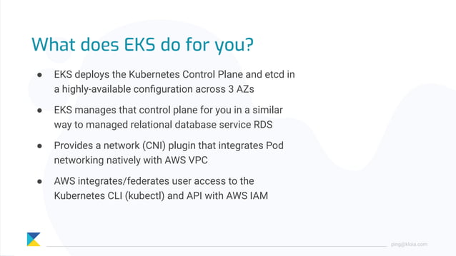 Amazon EKS Managed Kubernetes Cluster | PDF