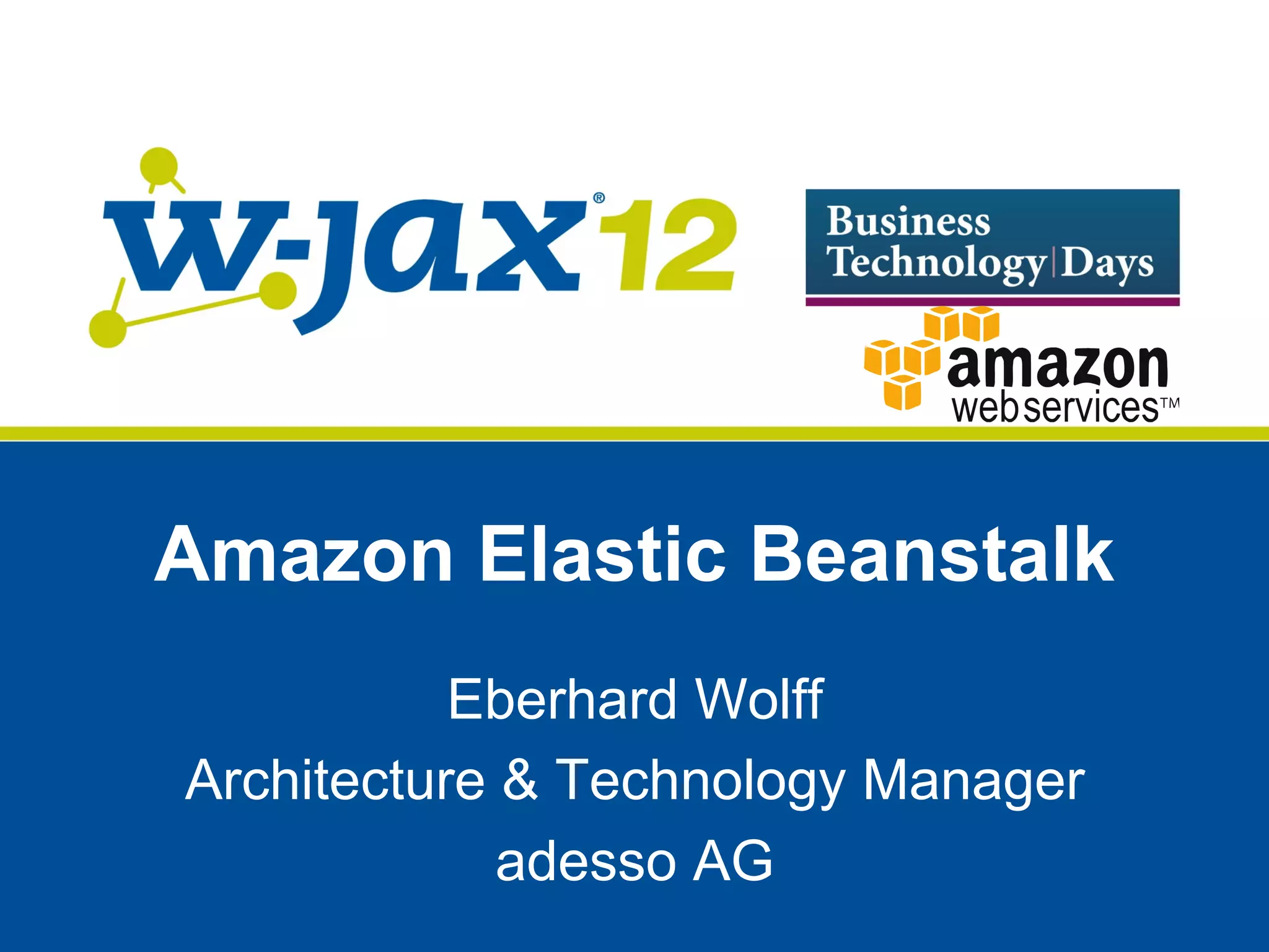 Amazon Elastic Beanstalk | PDF