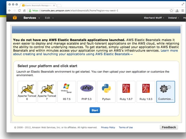 Amazon Elastic Beanstalk | PPT