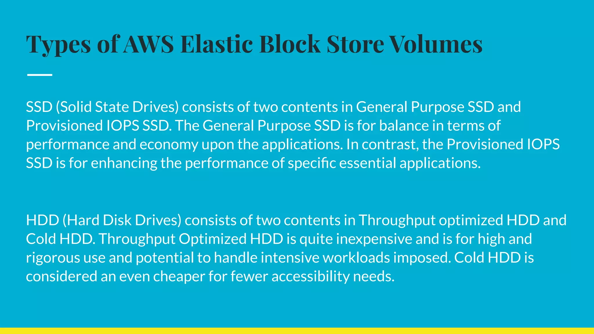 Amazon Elastic Block Storage and Balancer | PPT