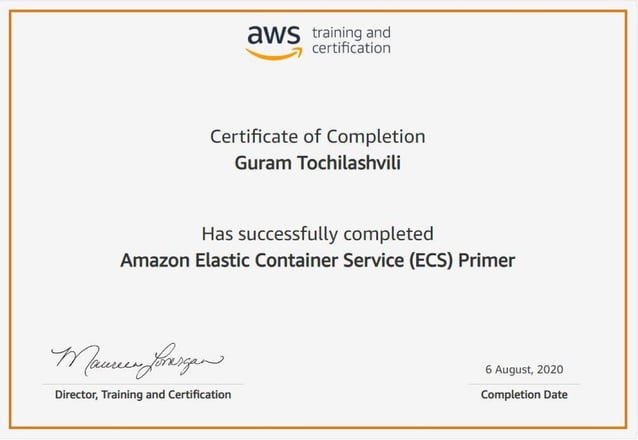 Amazon Elastic Container Service (ECS) Primer | PDF