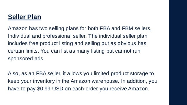 Amazon FBA vs FBM | PPTX