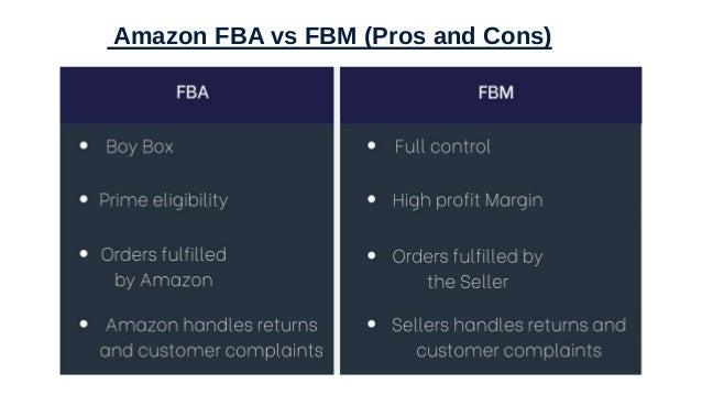 Amazon FBA vs FBM | PPTX