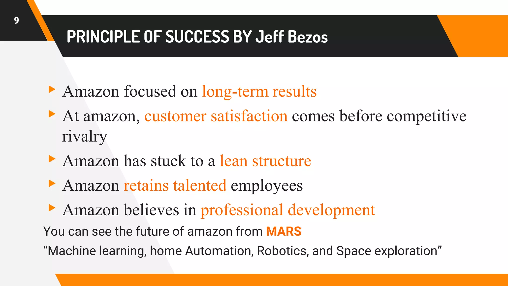 Amazon as an organisation | PPT