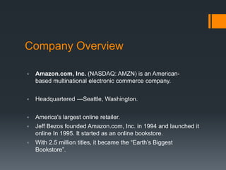 Amazon India ppt | PPTX