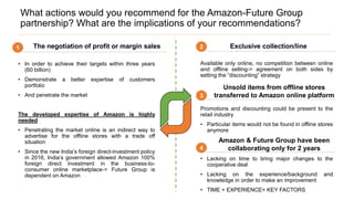 Amazon and Future Group: Rethinking the Alliance Strategy | PPSX ...