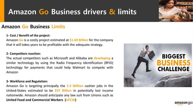 Amazon go feasibility study | PPTX | Business Accounting & Finance ...