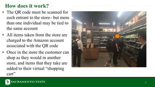 Amazon Go store walkthrough from an operations perspective | PPTX