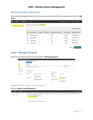Amazon AWS Identity Access Management | PDF