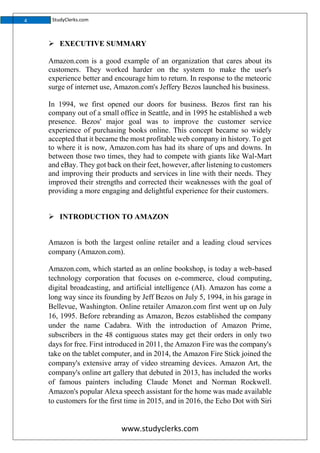 Amazon International assignment on Marketing Method global Adaptation ...