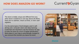 Amazon introducing amazon go no line no cash | PPT
