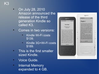 Amazon Kindle | PPT