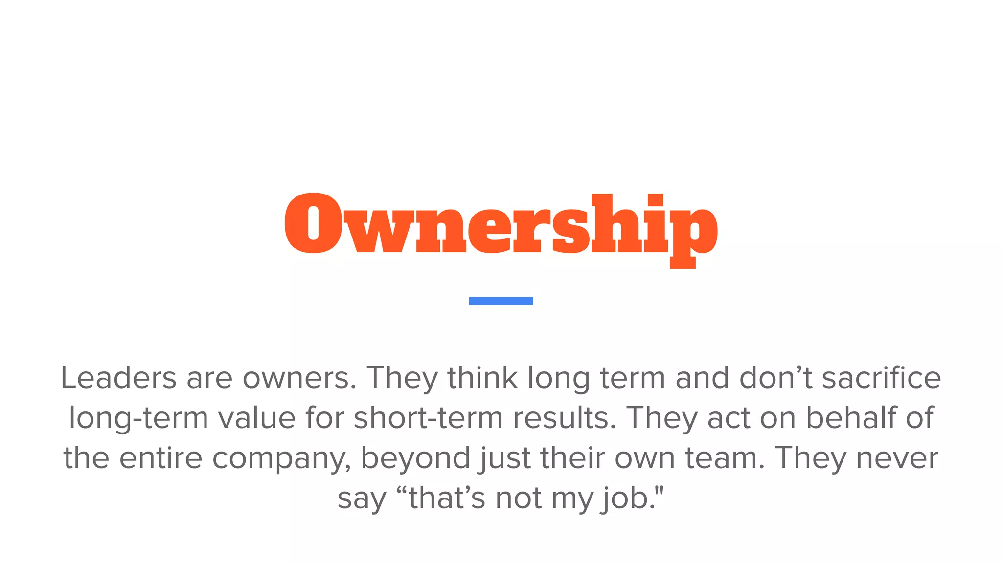 Amazon Leadership Principles | PDF