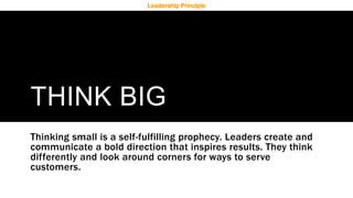 Amazon leadership principles and key concepts | PPTX