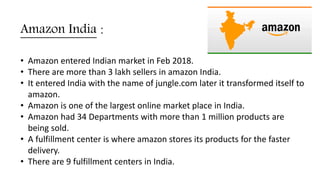 Amazon logisics | PPTX