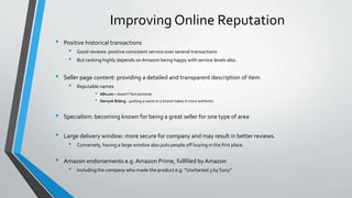 Amazon Marketplace Service | PPTX