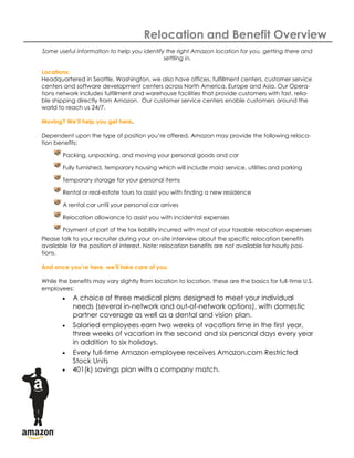 Amazon Military Talent Program | PDF