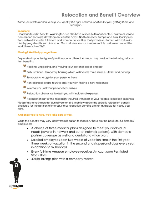 Amazon Military Talent Program | PDF